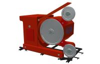 China 380V Voltage Diamond Wire Rope Machine for Cutting Marble Limestone at 45KW Economy for sale