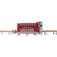 China Grinding Function PLC Automatic Continuous Granite Marble Stone Bush Hammering Machine for sale