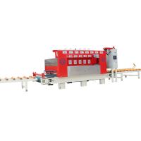 China Grinding Function PLC Automatic Continuous Granite Marble Stone Bush Hammering Machine for sale