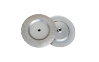China Metal Powder Diamond Resin Vaccum Brazed Wheel for Cutting of Granite Stone Slab Edge for sale