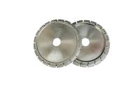 China Metal Powder Diamond Resin Vaccum Brazed Wheel for Cutting of Granite Stone Slab Edge for sale