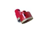 China 40mm Length Vacuum Brazed Core Drill Bit for Dry Drilling Stone Dekton Porcelain Marble for sale