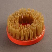 China Round Grinding Brush for Diamond Abrasivel on Leather Stone Marble Surface Abrasivel for sale