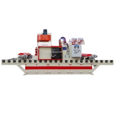 China LINSING Flamed Stone Finish Processing Machine for Chiseled Rough Picking Granite Slab for sale