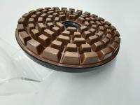 China Diamond Polishing Grinding Resin Buff Disc Pads for Smooth Granite Tile Slab Grinding for sale