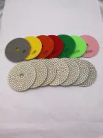 China 125mm Wet Polishing Pad for Polishing Granite Marble Stone Slab Resin Pads Advantage for sale