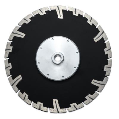 China Hot Pressed Diamond Turbo Saw Blade for Slant Protection Teeth Advantage Fast Cutting for sale