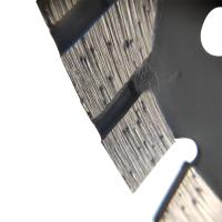 China Hot Pressed Diamond Turbo Saw Blade for Slant Protection Teeth Advantage Fast Cutting for sale