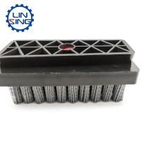 China Long Service Life Round Fickert Frankfurt Steel Brush for Polishing Granite Marble Slab for sale