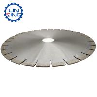 China European Approved 500MM 350MM Diamond Horizontal Saw Blade For Marble and Customized for sale