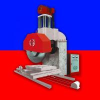 China Single Arm Multi-blade Stone Cutting Machine for Red Granite Block Profiling for sale
