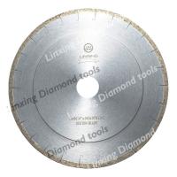 China Ti-coated Silent J-slot Saw Blade for Porcelain Dekton Marble Tiles Ceramics Cutting for sale