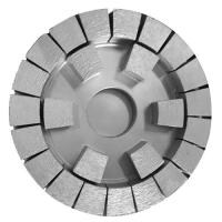China Polishing Granite Slabs Tiles with Diamond Calibration Wheels Round Abrasive Tools for sale