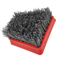 China 4'' Marble Frankfurt Silicon Carbide Brush for Polishing and Grinding Steel Machinery for sale