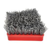 China 4'' Marble Frankfurt Silicon Carbide Brush for Polishing and Grinding Steel Machinery for sale