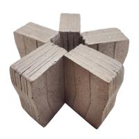 China Multi Blade Diamond Segment for Circular Saw Blade 24*7.6/8.4*15 mm 5.5mm 6.5mm Ideal for sale