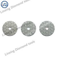 China 4'' Diamond Polishing Tools for Granite Marble Stone 3-step Pads Abrasives Sandpaper for sale