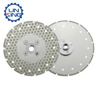 China Long Lifespan and Stable Cutting Performance 400MM Diamond Horizontal Saw Blade for Marble for sale
