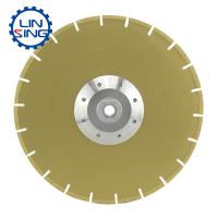 China Long Lifespan and Stable Cutting Performance 400MM Diamond Horizontal Saw Blade for Marble for sale