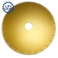 China Long Lifespan and Stable Cutting Performance 400MM Diamond Horizontal Saw Blade for Marble for sale
