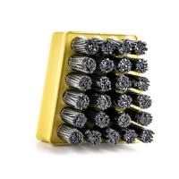 China ISO9001 2008 Certified Diamond Silicone Carbide Brush for Granite Marble Stone Grinding for sale