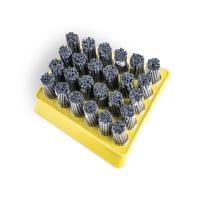 China ISO9001 2008 Certified Diamond Silicone Carbide Brush for Granite Marble Stone Grinding for sale