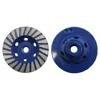 China Sharpness Single Row Wheel for Good Wear Resistance Granite Resin Filled Turbo Cup Wheel for sale