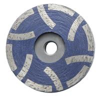 China Sharpness Single Row Wheel for Good Wear Resistance Granite Resin Filled Turbo Cup Wheel for sale