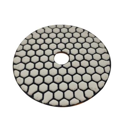China Versatile A Grade 3 Steps Diamond Flexible Polishing Pads for Polishing Slabs and Tiles for sale
