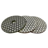 China Versatile A Grade 3 Steps Diamond Flexible Polishing Pads for Polishing Slabs and Tiles for sale