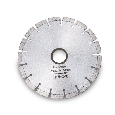 China D105-D3500 mm Silver/Black Diamond Tools Granite Saw Blades for Different Diameters for sale