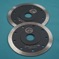China 5/8in Arbor Size 105MM 115MM Turbo Diamond Cutting Saw Blade with Diamond Powder Alloy Steel for sale