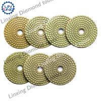 China Customized OBM Support Dry Wet Diamond Polishing Pads for Flawless Finishing for sale