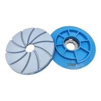 China 125mm Diamond Resin Polish Wheel Granite Polishing Disc for Snail Button Pad for sale