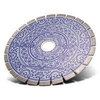 China 5/8in Arbor Size D350MM Diamond Cutting Saw Blade with Ti-coated Coating for sale