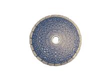China ARC Shape Diamond Metal Powder 350mm Blade for Lazer Bridge Granite Tile Cutting Disc for sale