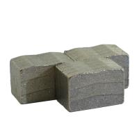 China OEM Supported Triple-blades Diamond Segments for Mining Stones Cutting 22*15.6/16.4*15mm for sale