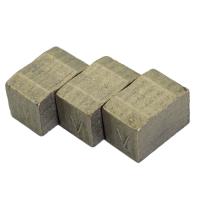 China High Frequency Brazed Double-blades Diamond Segment for Granite Cutting 22*13.1/13.9*15mm for sale