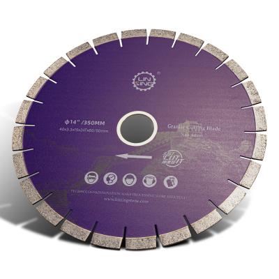 China Customized Pattern Granite Diamond Disc Saw Blade for Main Market Diameter 350MM for sale