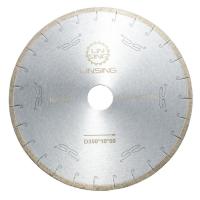 China Cutting Result 1/8IN 350MM 450MM 500MM Diamond Horizontal Saw Blade for Marble for sale