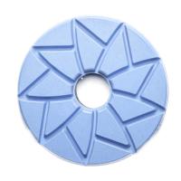 China 80/100/120/150/180/200/230mm Snail Lock Resin Polishing Pads for Stone Edge Polishing for sale