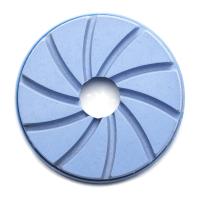 China 80/100/120/150/180/200/230mm Snail Lock Resin Polishing Pads for Stone Edge Polishing for sale