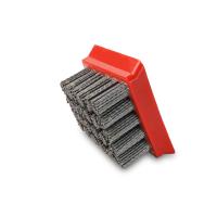 China Stone Slab Polishing Diamond Silicon Carbide Grinding Brushes with Abrasive Cloth for sale