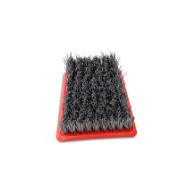 China Stone Slab Polishing Diamond Silicon Carbide Grinding Brushes with Abrasive Cloth for sale