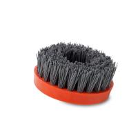 China Stone Slab Polishing Diamond Silicon Carbide Grinding Brushes with Abrasive Cloth for sale