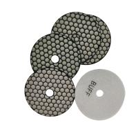 China Resin Bond 3 Step Flexible Polishing Pads for Good Performance Stone Grinding Tools for sale