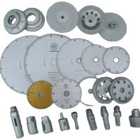 China Diamond Resin Metal Powder Vacuum Brazed Cutter for Marble Stone Slab Edge Grinding for sale