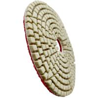 China A-Grade 4inch Resin Bond 4 Step Flexible Polishing Pads For Dry Customized Support ODM for sale