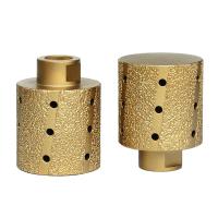 China CNC Cutting Diamond Sink Wheel Vacuum Brazed Milling Finger Bits for Milling Machine for sale