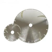 China High Cutting Speed Double Electroplated Diamond Saw Blade for Customized Stone Cutting for sale